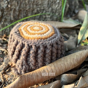 Crochet a Tree Stump for Decoration | Amigurumi Crochet Pattern - Etsy