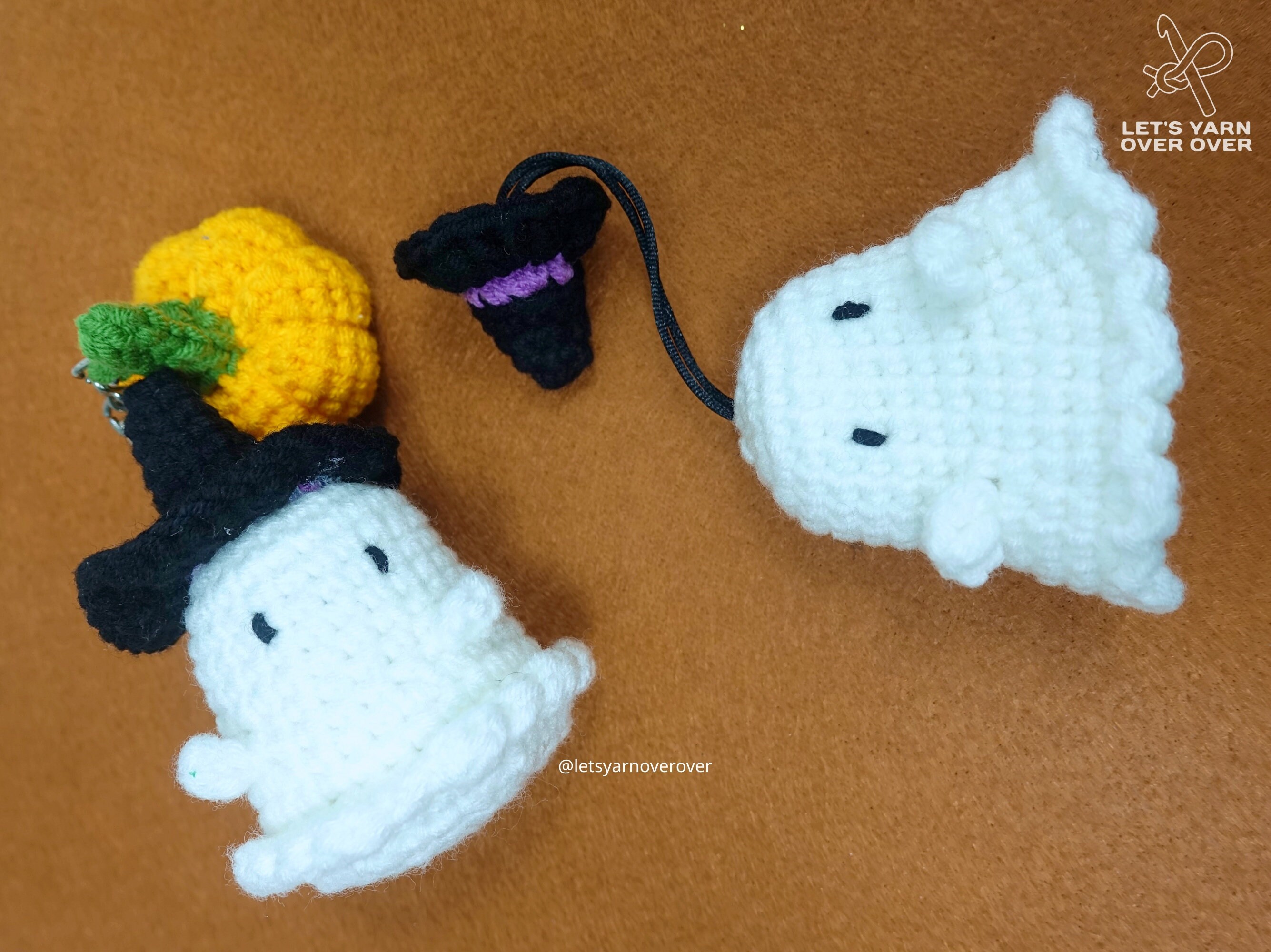 Digital PDF Crochet Pattern Crochet Halloween Ghost Wearing - Etsy