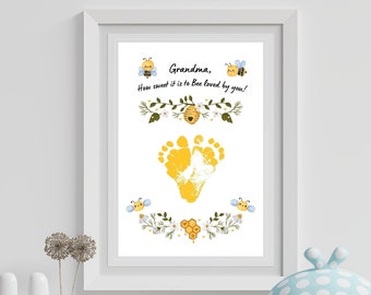 Grandparents Day Craft Grandparents Printable Handprint - Etsy