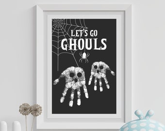Go Ghouls Printable - Etsy