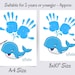 Sea Animals Handprint Art Bundle, Summer Handprint, Classroom Nursery ...