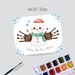 Snowman Handprint Art, I Love You Snow Much, Christmas Winter Handprint ...