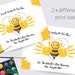 Bee Handprint Art, Busy Bees, Back to School, Gift for Teacher, Teacher ...