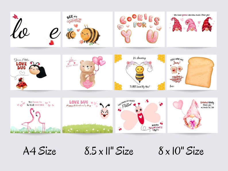 Valentine's Day Bundle Footprint Art Craft Handprint Art - Etsy