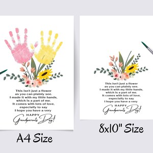Grandparents Day Mega Bundle, Grandparents Handprint Art Craft, Gift ...