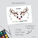 Christmas Light Fingerprint Art, Christmas Reindeer Fingerprint Craft ...