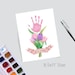Hello Spring, Flower Handprint Art Craft, Easter, Spring Tulip ...