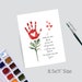 Flower Handprint Art Craft, Mothers Day Handprint Craft for Kids Baby ...