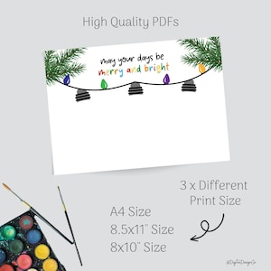 May Your Days Be Merry and Bright, Christmas Handprint Craft, Christmas ...