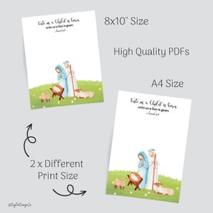 Jesus Nativity Handprint Art Craft, Christian Craft, Christmas Xmas ...