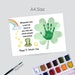 Happy St Patrick's Day, Poem, Clover Handprint Art Craft for Kids Baby ...