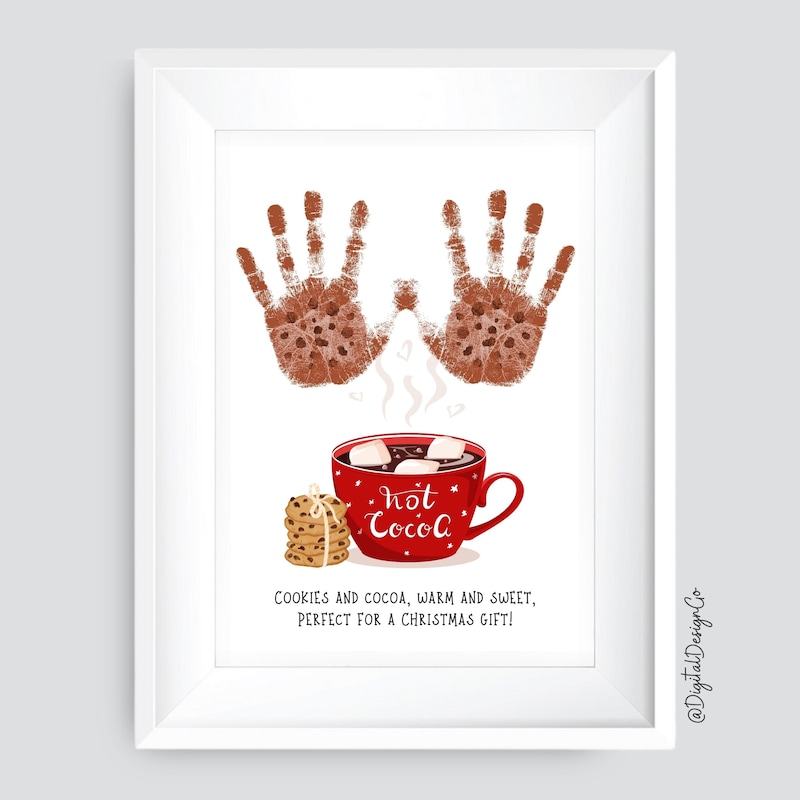 Handprint Art - Etsy
