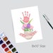 Spring Handprint Art Craft, Hello Spring, Tulip Handprint Craft for ...