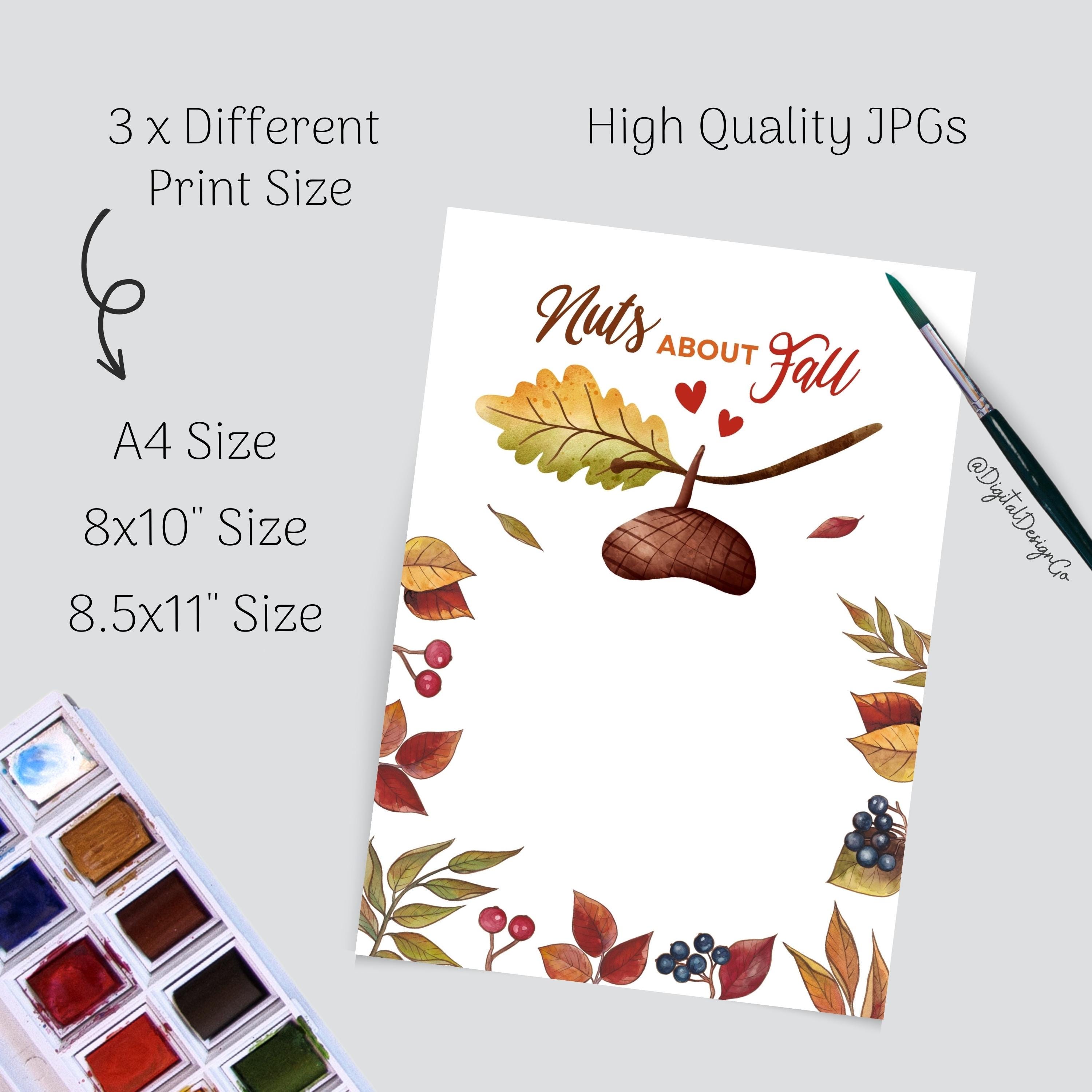 Nuts About Fall / Acorn Handprint Art / Acorn Seosan Fall Craft / Kids ...