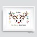 Christmas Light Fingerprint Art, Christmas Reindeer Fingerprint Craft ...