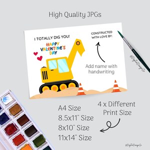 Valentine's Day Handprint Art, I Totally Dig You, Kids Baby Toddler ...