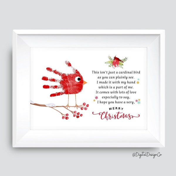 Cardinal Poem - Etsy