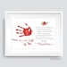 Christmas Handprint Art Craft, Winter, Poem, Cardinal Bird Handprint ...