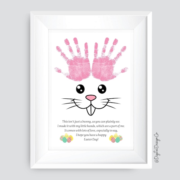 Handprint Keepsake - Etsy