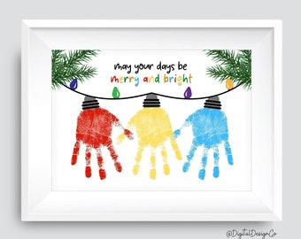 Christmas Tree Candle / May Your Days Be Merry and Bright / - Etsy