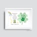Happy St Patrick's Day, Poem, Clover Handprint Art Craft for Kids Baby ...