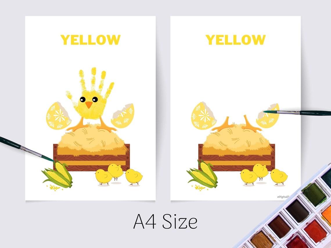 My Handprint Coloring Book Handprint Art Craft Handprint - Etsy