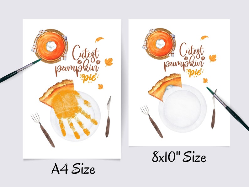 Thanksgiving Day Handprint Art Bundle Thanksgiving Handprint - Etsy