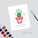 Valentine's Day Handprint Art, I'm Stuck on You, Cactus Handprint Craft ...
