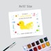 Father's Day Footprint Art, Lucky Ducky, Duck Footprint Craft for Kids ...