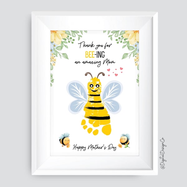 Bee Mothers Day Card - Etsy
