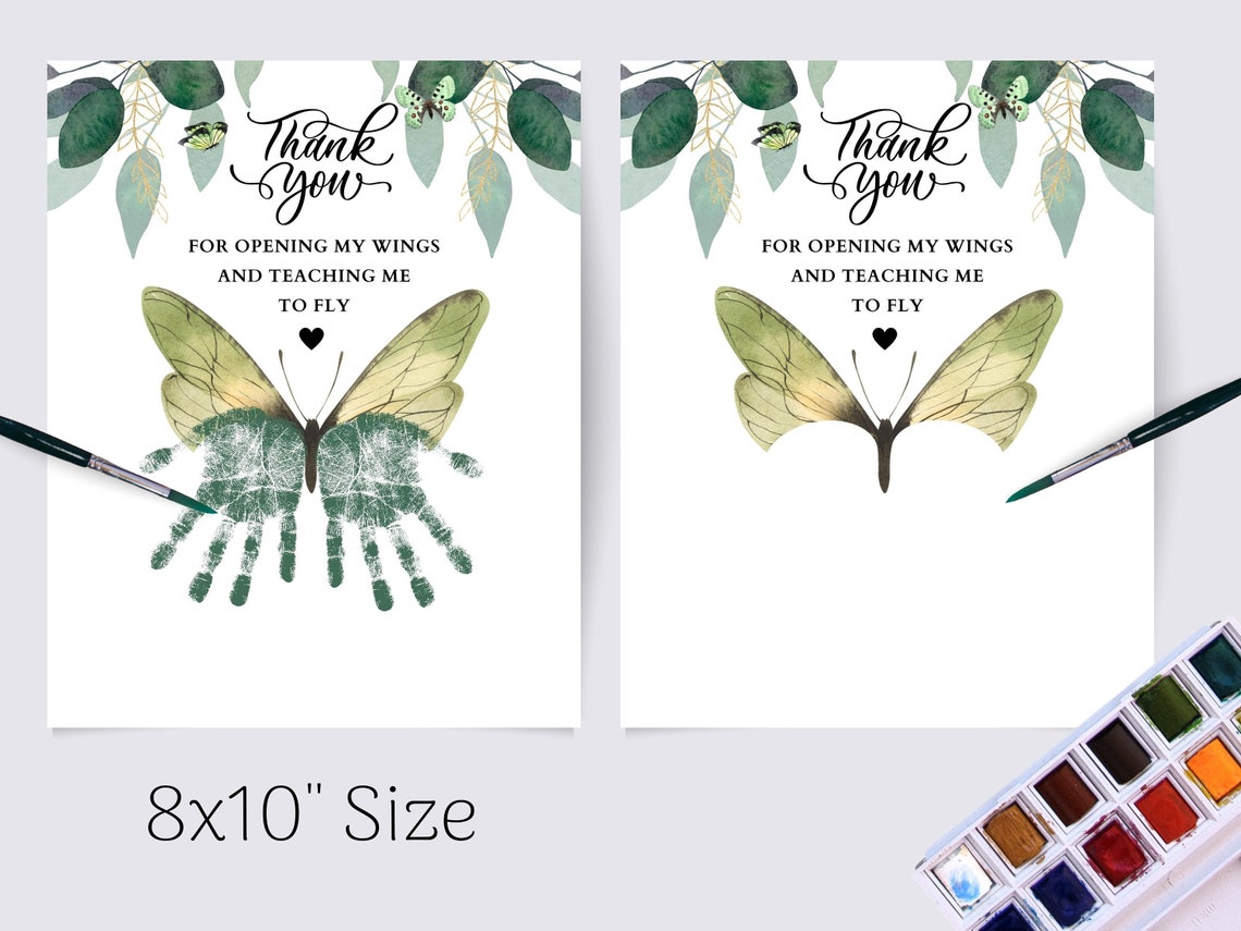 Thank You for Opening My Wings and Teaching Me to Fly - Etsy