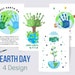 Earth Day Handprint Art Craft Bundle 2024, Earth Day Handprint ...