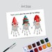 Gnome Christmas Handprint Craft, Christmas Handprint Art, Holiday, DIY ...