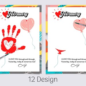 Handprint Memory Book for Prek, Preschool, Kindergarten, 1st Grade ...
