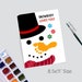 Christmas Footprint Art Craft, Snowman Footprint Craft, Snowbody Loves ...