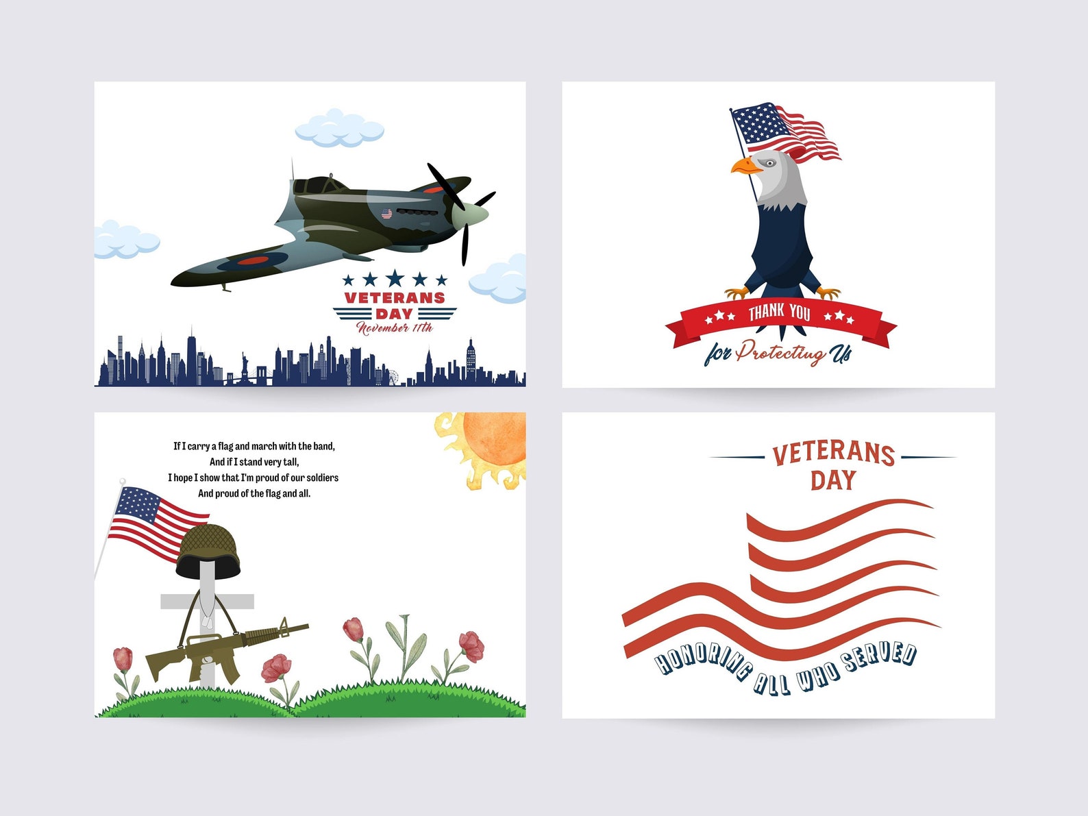 Veterans Day Bundle Handprint Art Poem USA Handprint Craft - Etsy