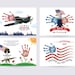 Veterans Day Bundle Handprint Art, Poem, USA Handprint Craft, Child ...