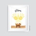 Shine Baby Jesus Handprint Art Craft, Christian Craft, Merry Christmas ...