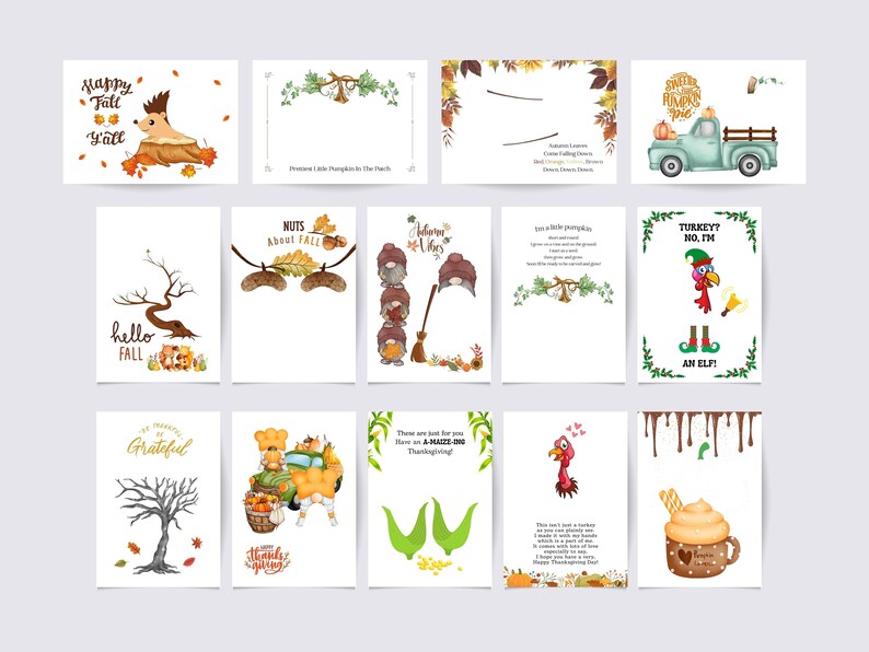 Fall Thanksgiving Mega Bundle, Thanksgiving Handprint Footprint Art ...