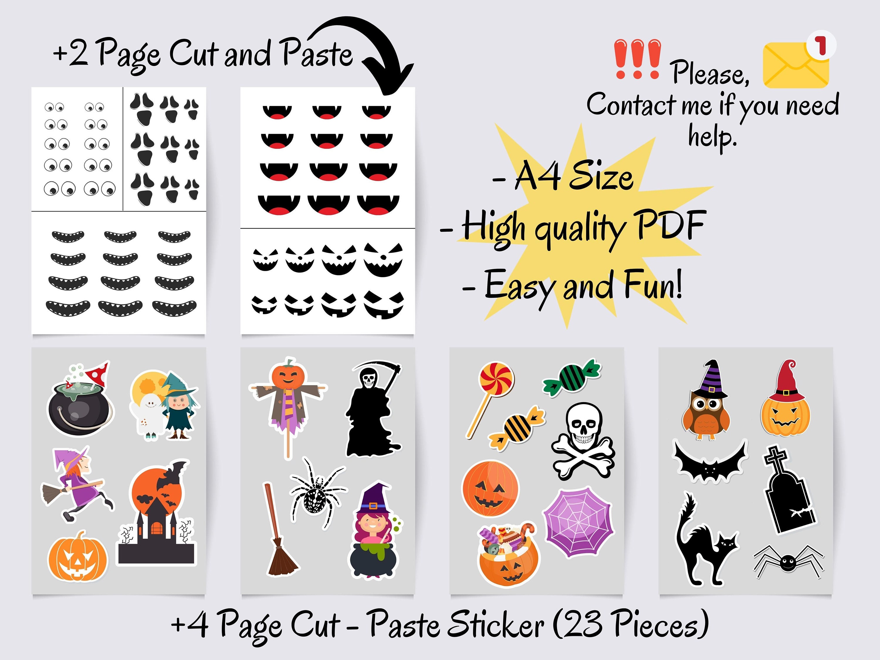 Halloween Handprint Halloween Alphabet Handprint Art My - Etsy