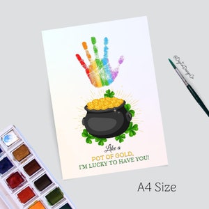 Like a Pot of Gold I'm Lucky to Have You, Rainbow, St. Patrick's Day ...