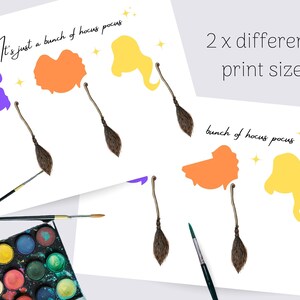 Hocus Pocus Handprint Art Craft, It's Just a Bunch of Hocus Pocus ...