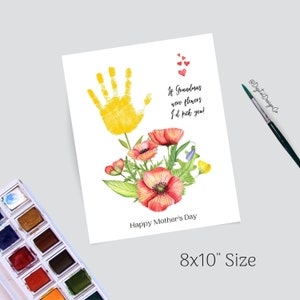 Mother's Day Handprint Craft, Nana, Grandma, Gigi, Mimi, Mother's Day ...