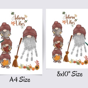 Fall Handprint Art Bundle, Back to School Activities, Autumn Season ...
