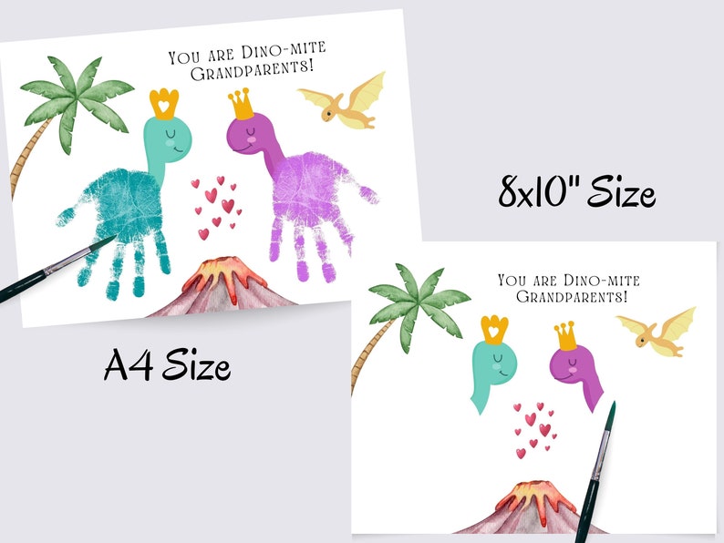 Grandparents Day Mega Bundle Grandparents Handprint Art - Etsy