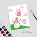 Gnome Handprint Footprint Art Craft, Happy Valentine's Day, Balloon ...