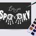 Let's Get Spooky, Handprint Art, Ghost Halloween Craft, 1st Halloween ...