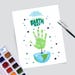 Earth Day Handprint Fingerprint Art Craft, Every Day is Earth Day, Kids ...