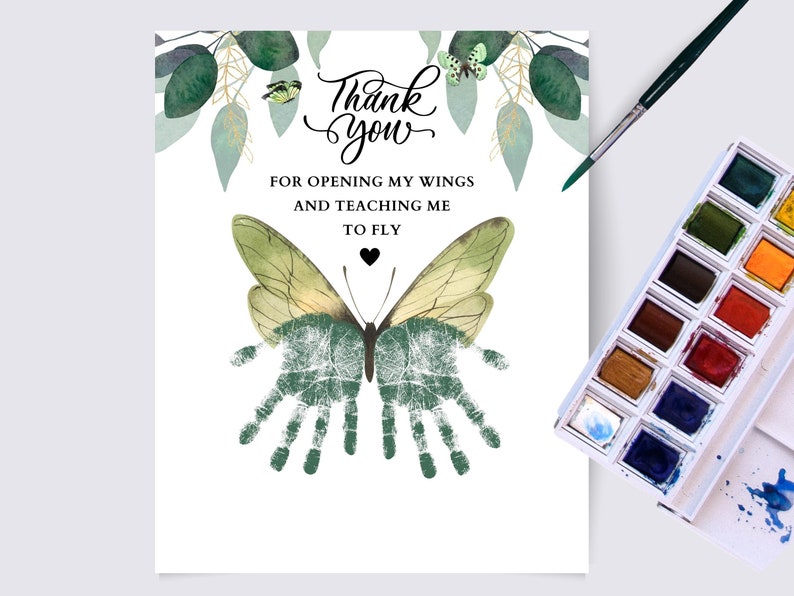 Thank You for Opening My Wings and Teaching Me to Fly - Etsy