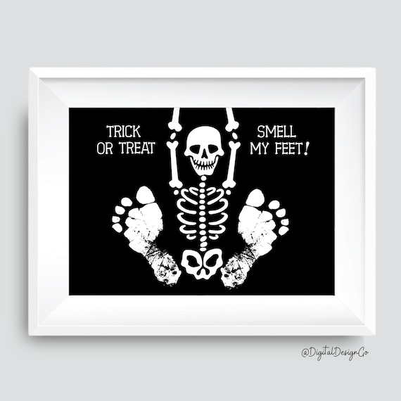 Trick Or Treat Smell My Feet Printable